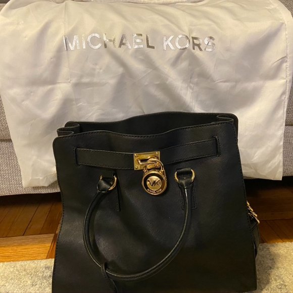 Michael Kors Collection | Bags | Michael Kors Hamilton Medium Satchel Handbag | Poshmark